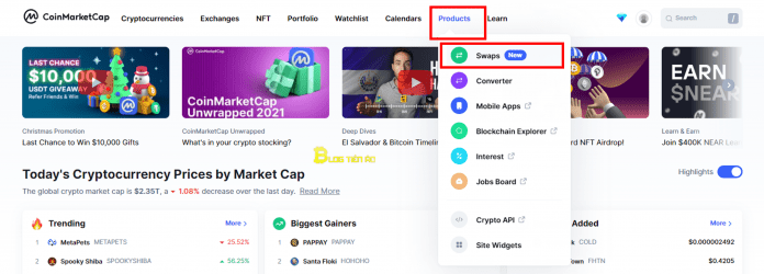 Coinmarketcap là gì? Những thông tin cơ bản bạn cần biết - Blogtienao