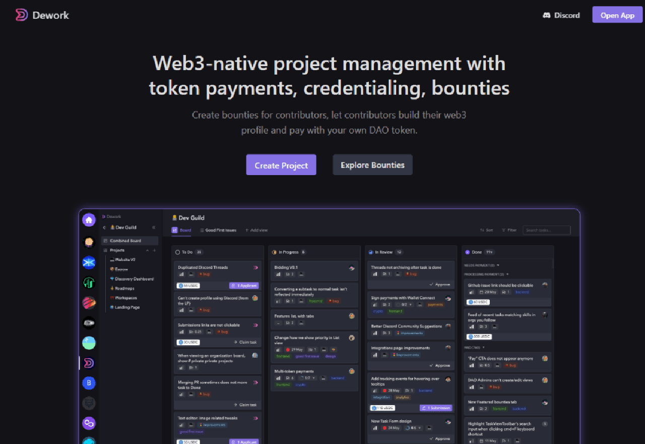 Dework (DEWO) là gì? Thông tin chi tiết về tiền điện tử DEWO