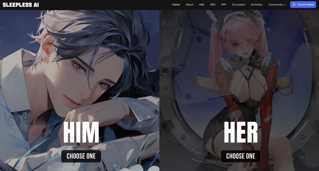 Sleepless AI (AI) là gì? Chi tiết dự án GameFi dành cho người cô đơn