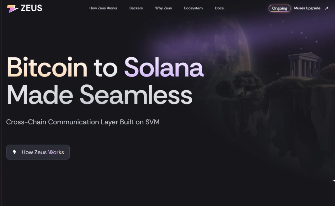 Zeus Network (ZEUS) là gì? Interchain đầu tiền giữa Solana + Bitcoin