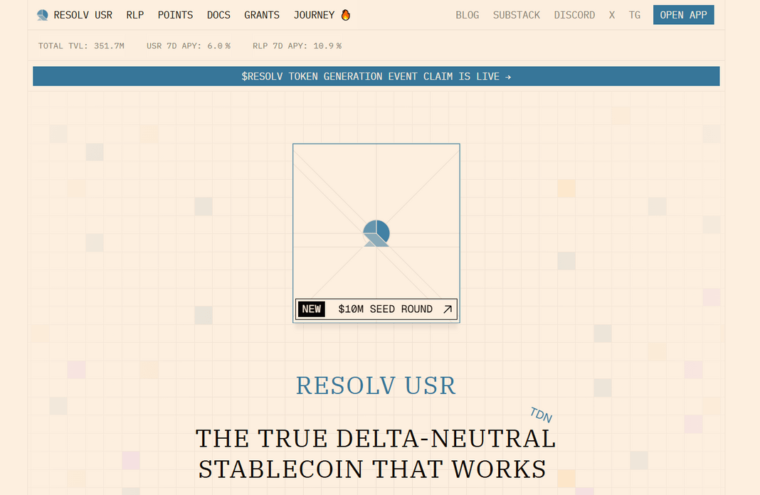 Resolv (RESOLV) là gì? Dự án thứ 21 xuất hiện trên Binnace HODLer Airdrop